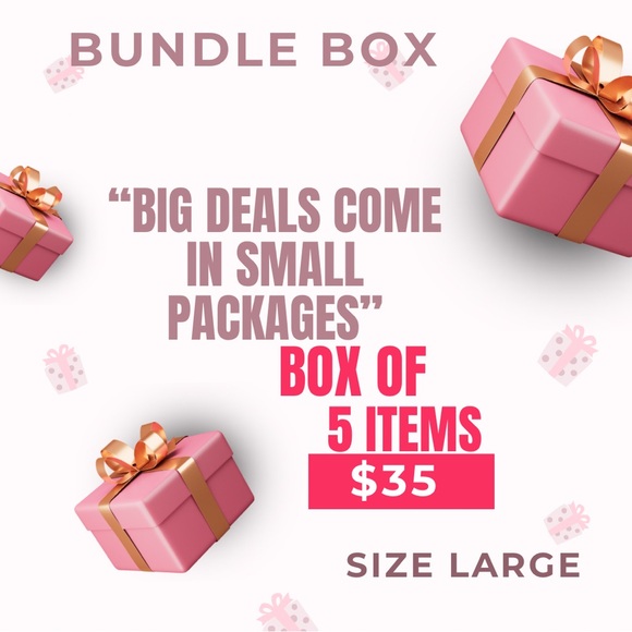 Tops | Box Bundle Size Large 5 Items | Poshmark